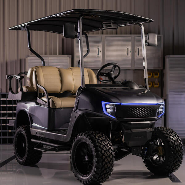 EZGO RXV MadJax® APEX Body Kit – Hyper Gray Metallic – Drew B Golf ...